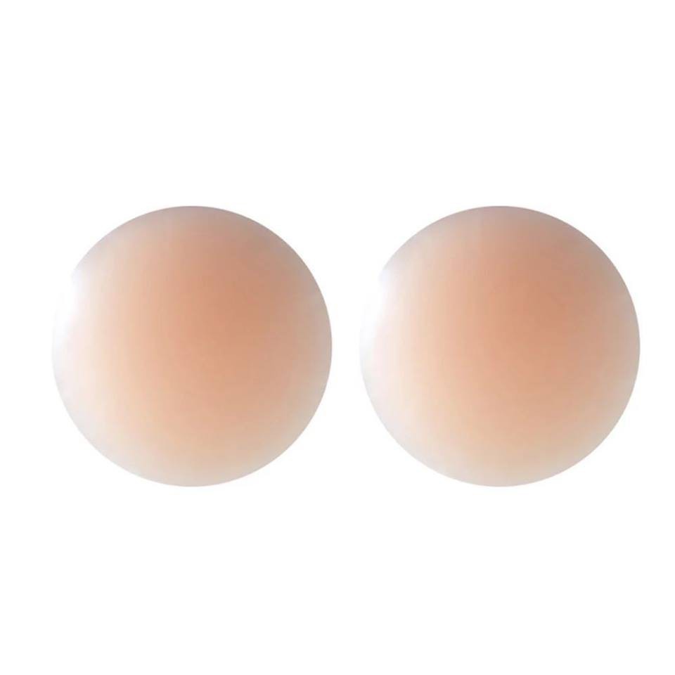 Fashion Adhesive Padded Breast Patch Bra Nipple Shields Round and ...