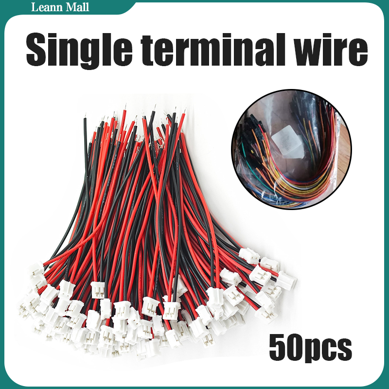 50Pcs 2.0 PH 2-Pins Mini JST Battery Connector Plug For On Most Mini ...