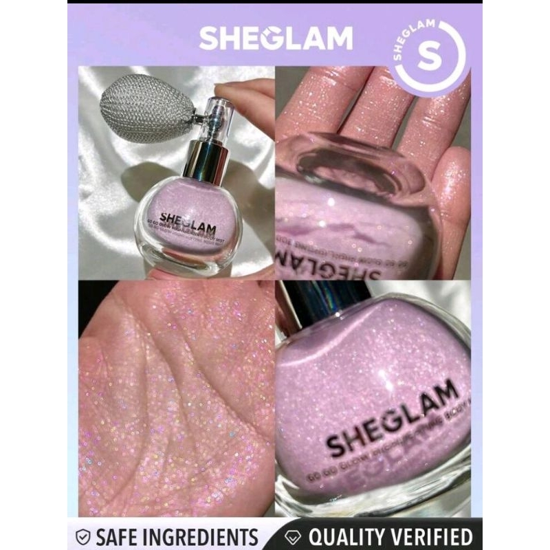 SHEGLAM Go Go Glow Highlighting Body Mist | Shopee Philippines