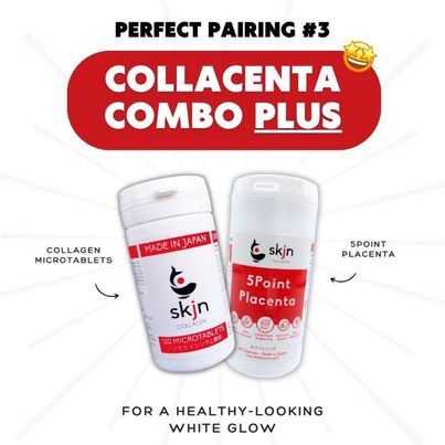 SKJN CollaCenta Combo: Micro Tablets 90's Duma Bottle & 5Point Placenta ...