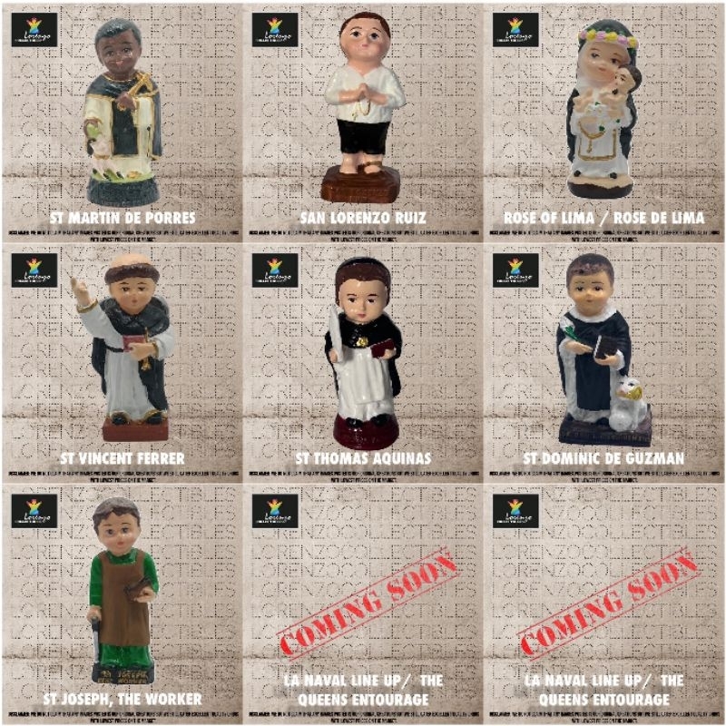 Chibi Saints - La Naval line up / The Queens Entourage | Shopee Philippines