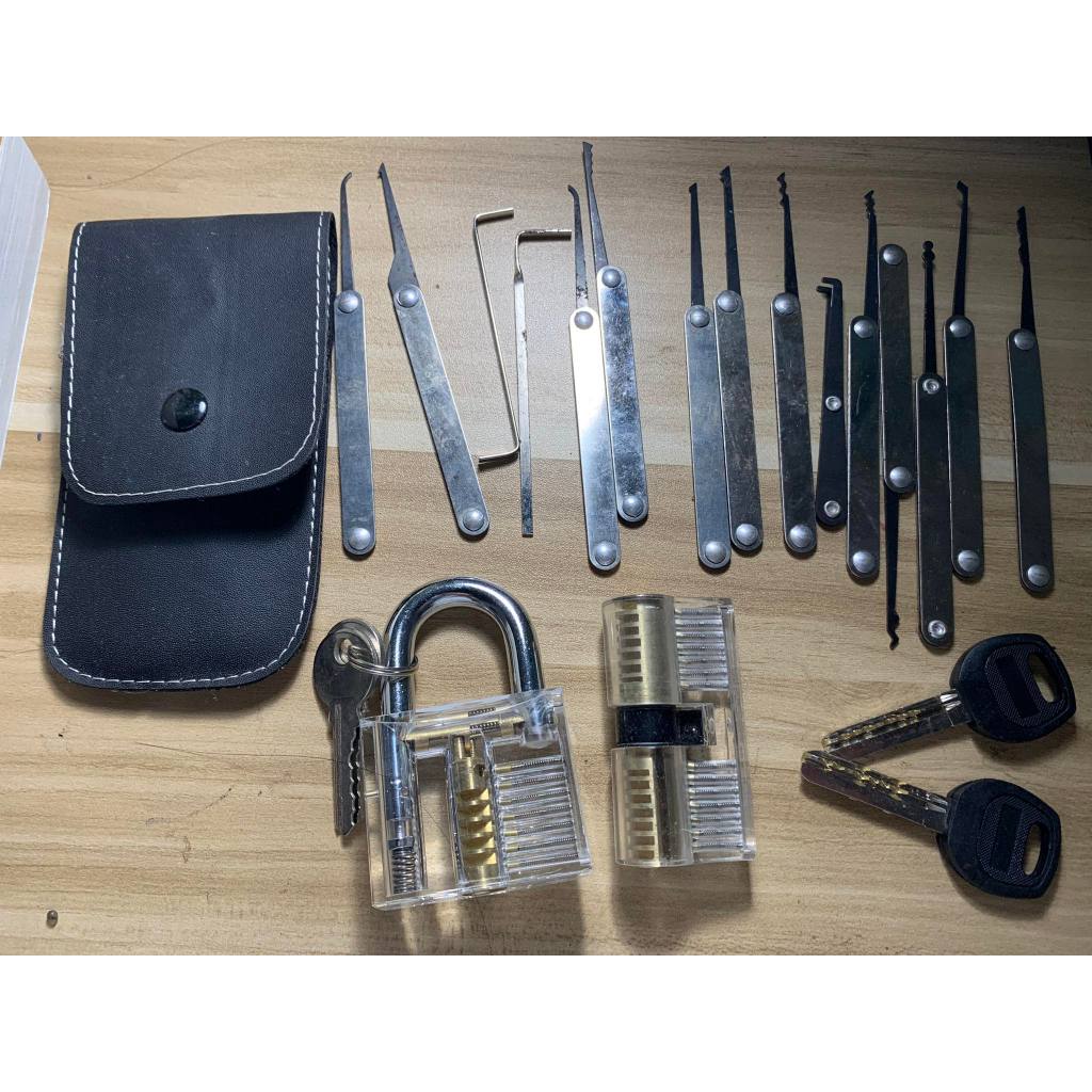 Lock picking tools (Items are like brand new) | Shopee Philippines