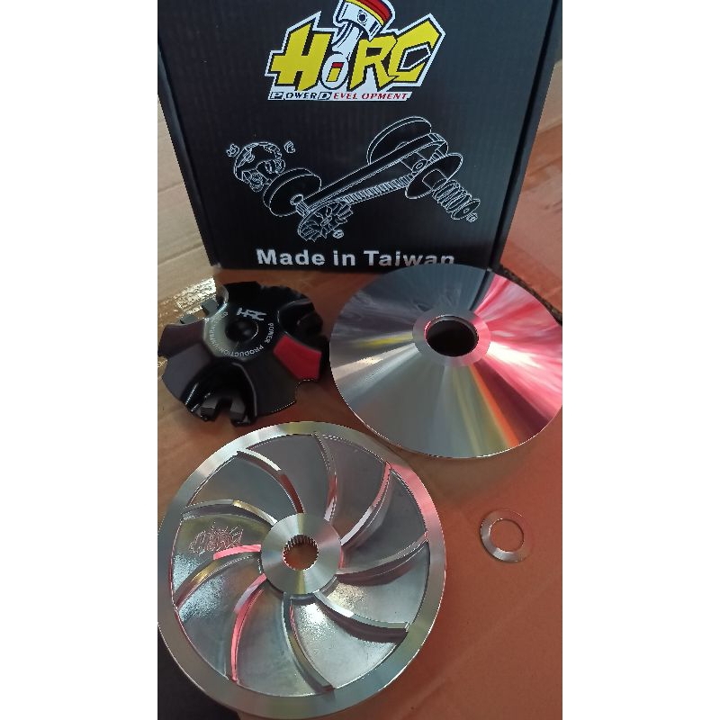 HIRC PULLEY SET PCX/ADV/CLICK/MIO/M3/BEAT/BEATFI/nmax/aerox/fazzio ...
