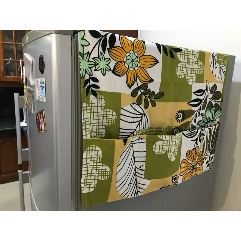 Refrigerator Cover - Christmas Ref Cover Designs (dust cover) | Shopee ...