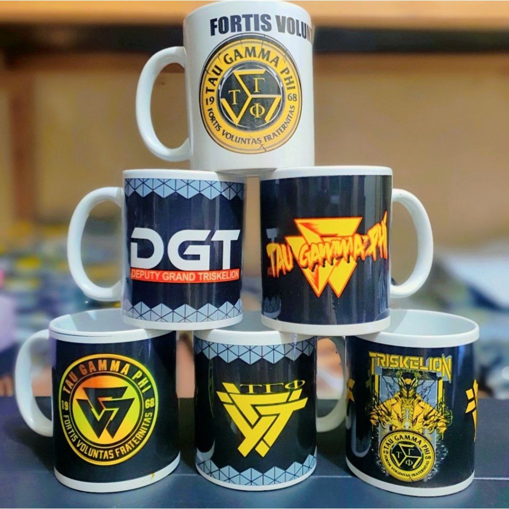 Triskelion Tau Gamma Phi Mug | Shopee Philippines