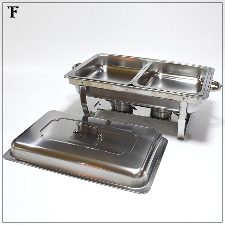 Stainless Steel Buffet Stove Hotel Restaurant Food Heating Container ...