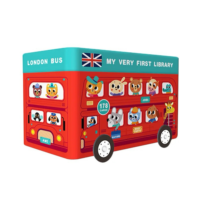 SAALIN Bus Flashcards Educational Toys for kids by Blue Elephant Ph ...