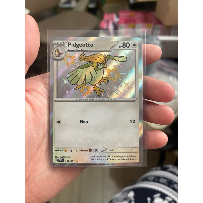 Paldean Fates Pidgeotto Baby Shiny | Shopee Philippines Paldean Fates Pidgeotto Baby Shiny | Shopee Philippines