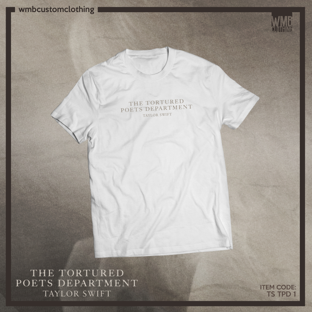 TS The Tortured Poets Department (TTPD) Shirts by WMB Clothing | Shopee ...
