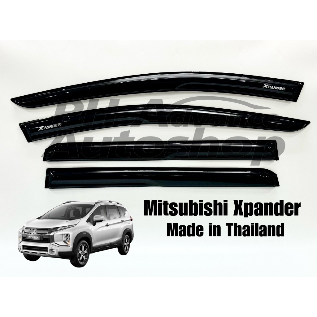 Window Door Visor Mitsubishi Xpander 2018-2024 Rain Visor Sunvisor Car ...