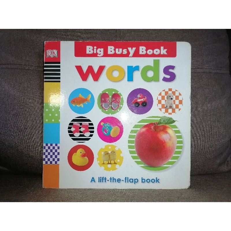 DK Big Busy Book: Words (A Lift-the-flap book) (Board book) Bundle ...