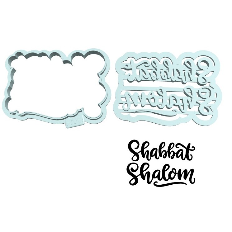 SHABBAT SHALOM FONDANT/FONDANT STAMP | Shopee Philippines
