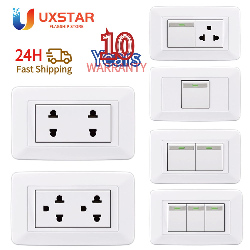 Outlet Switch Wall Socket Electrical Home Outlet Wall Switches 3 way ...