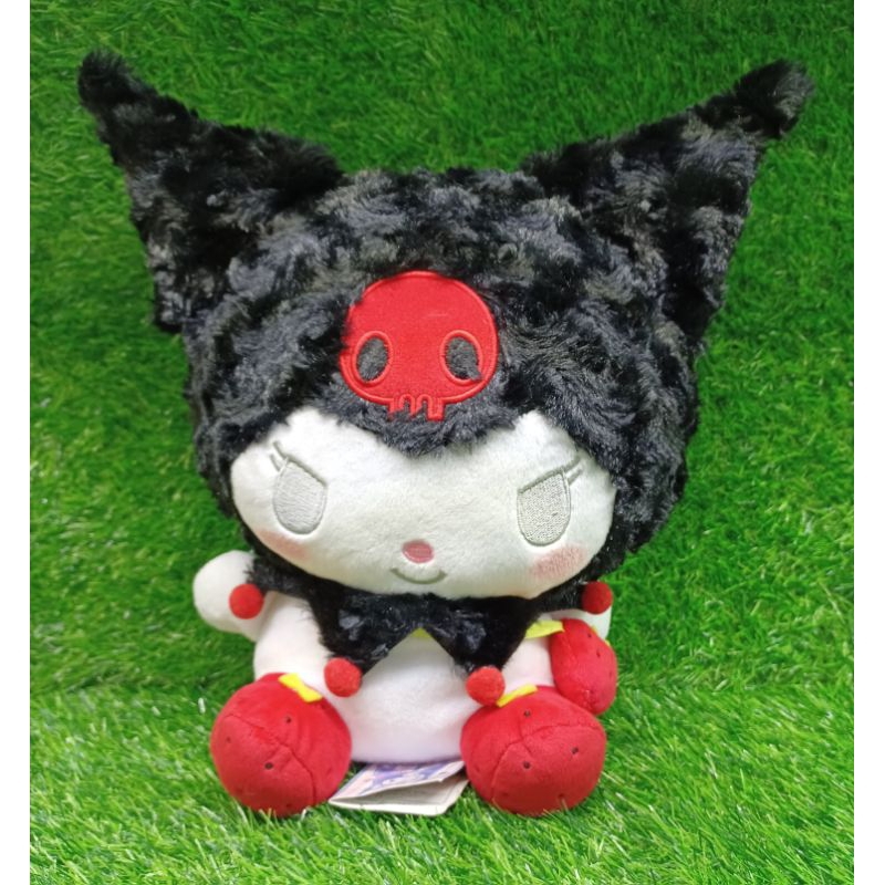 SANRIO Kuromi Plush Big Doll Red Strawberry Puchette Furyu | Shopee ...