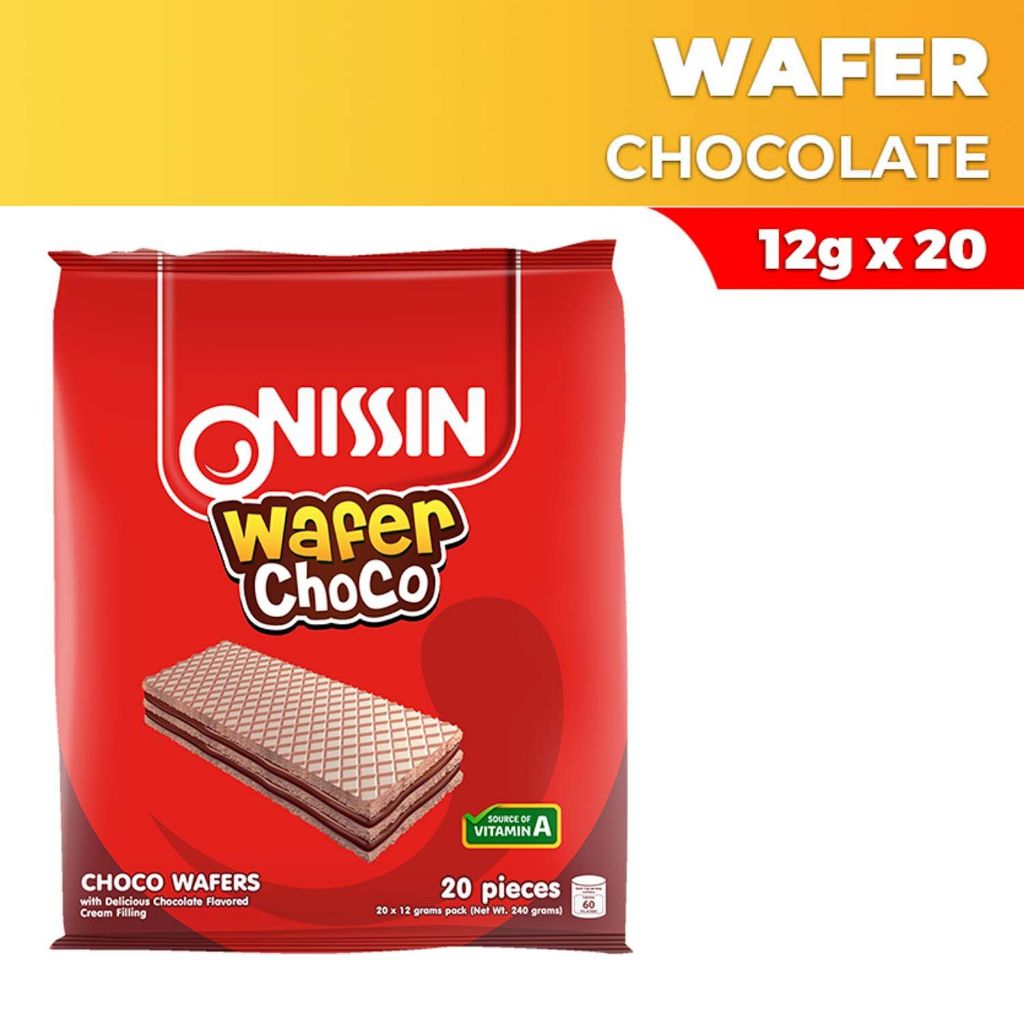 Nissin Choco Wafer 12gx20 | Shopee Philippines