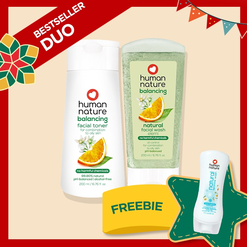 Human Nature Face Care Duos FREEBIE LIVE EXCLUSIVE ONLY | Shopee ...