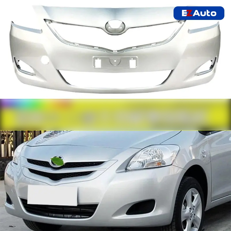 Toyota Vios Bumper/2008-2013/2nd Gen/Belta/XP90/Batman/Facelift/Front Bumper/2009 2010 2011 2012 ...