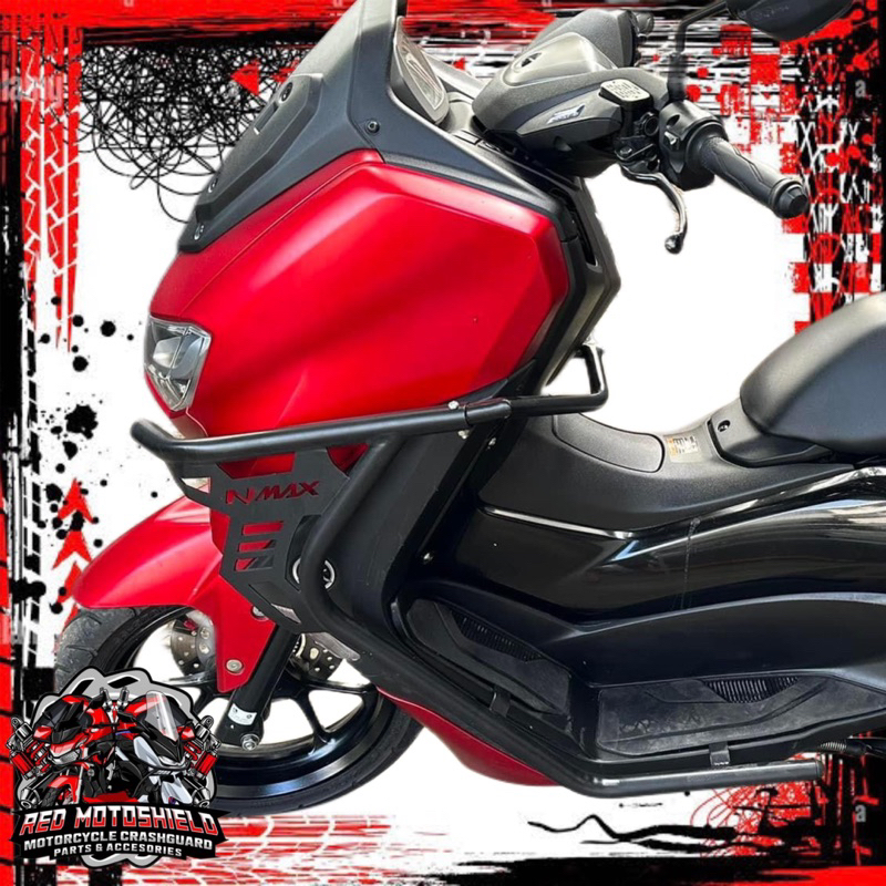 REDMOTOSHIELD NMAX V2 SEMI FULL CRASHGUARD | Shopee Philippines
