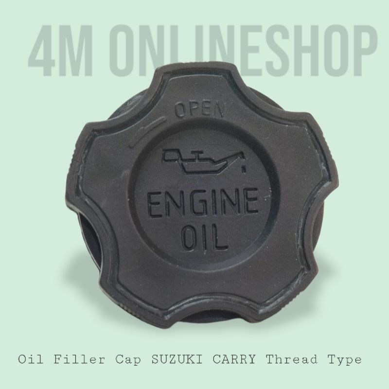4M OIL FILLER CAP / ENGINE OIL CAP THREAD TYPE fit SUZUKI CARRY SURPLUS ...