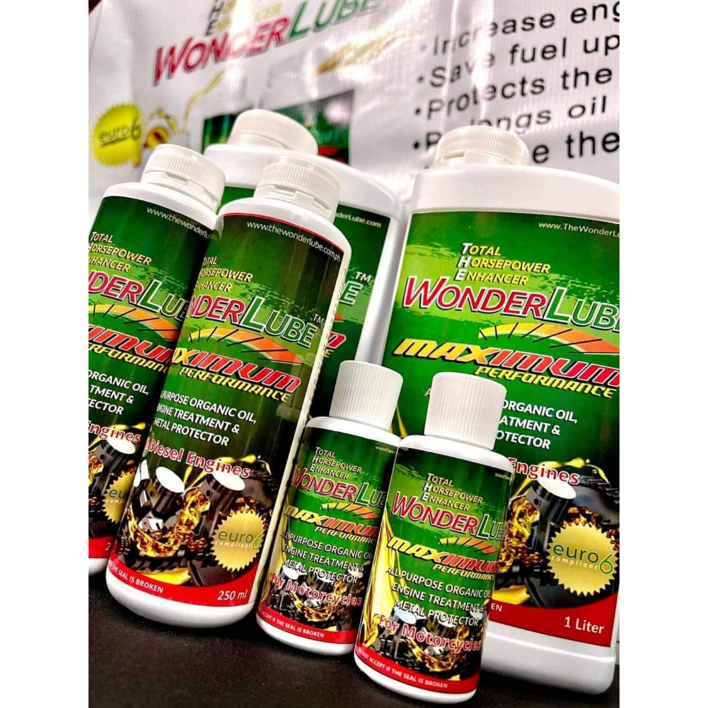 The Wonderlube Maximum Performance Oil Enhancer Gas and Diesel for Car ...