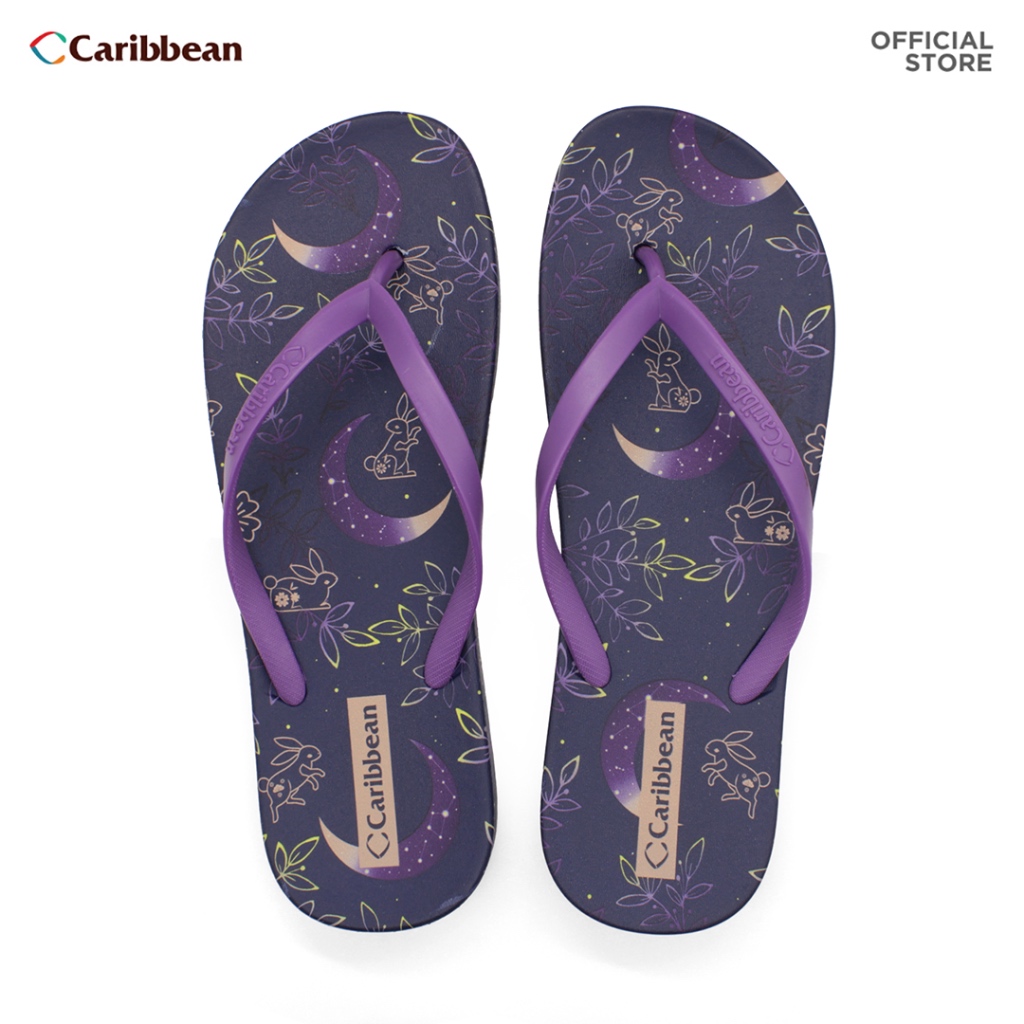 Caribbean Wrap Around Ladies Flip-flops: Riko (Violet) | Shopee Philippines