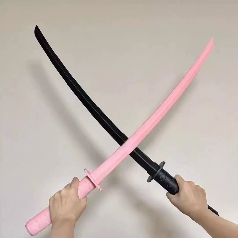 Weapons role play 3D retractable knife samurai toys for children ...