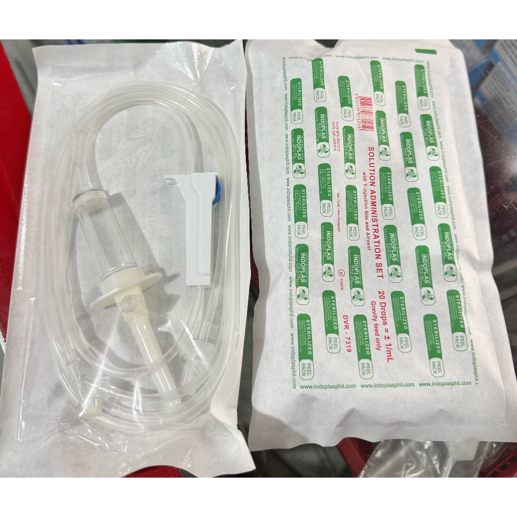 Iv Infusion Set SUREGUARD Adult and Pedia | Shopee Philippines