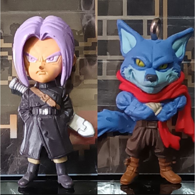 Dragon Ball - Future Trunks and Bergano Charm Mini Figure | Shopee ...