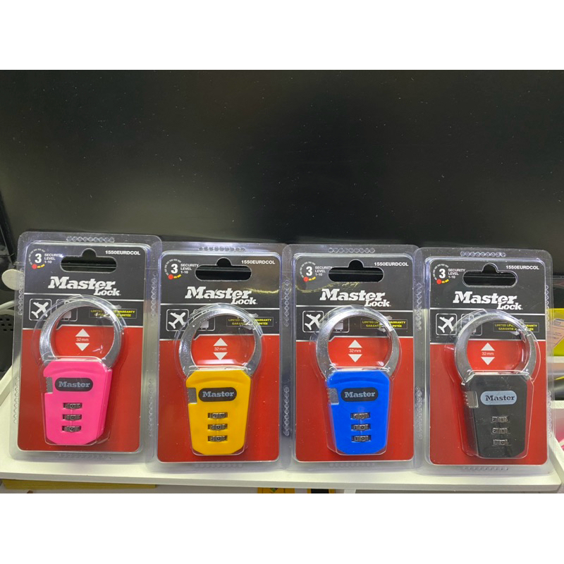 Master Lock Set Your Own Combination Padlock for Luggage and Bags ...