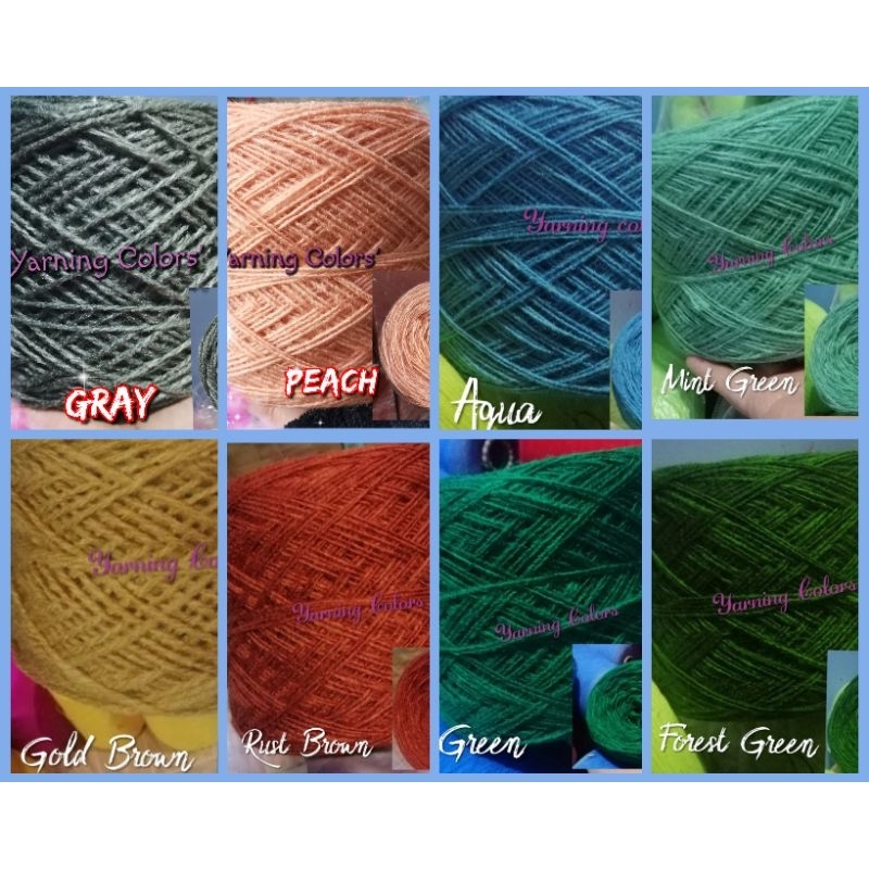 Rug Yarn (2ply) rough yarn | Shopee Philippines