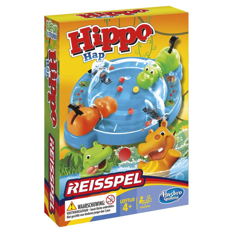 Hasbro Gaming Hippo Hap Reisspel Family Game Original For Kid | Shopee ...