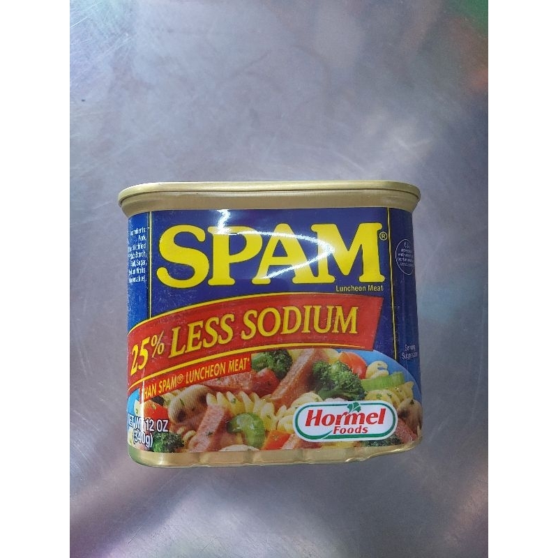 Hormel AUTHENTIC SPAM LUNCHEON MEAT 340g (Classic, Lite, Sodium) | Shopee Philippines