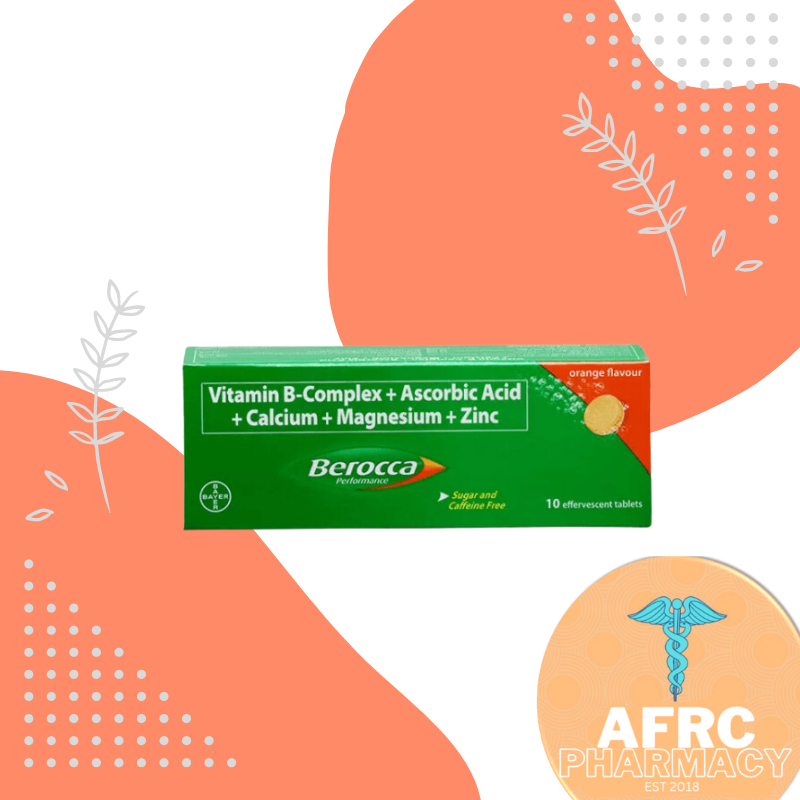 Berocca 10's Effervescent Tablet by Orange Flavor | Shopee Philippines