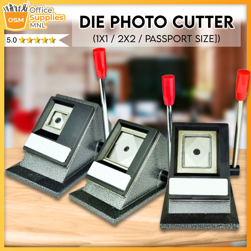 Officom Die Photo Cutter | ID Cutter (1x1 / 2x2 / Passport Size ...