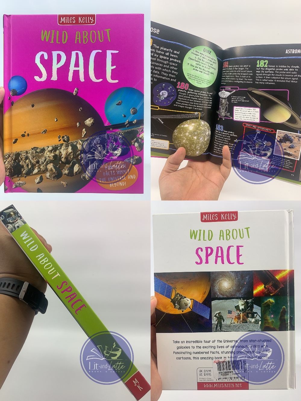 BN Book- Wild About SPACE - MILES KELLY | Shopee Philippines