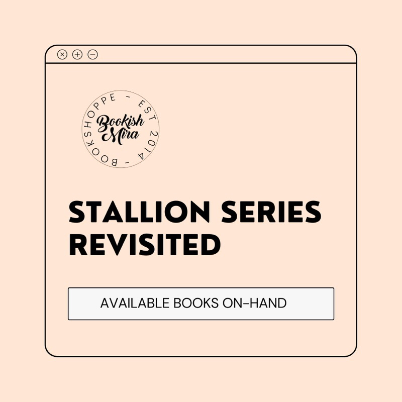 PHR Stallion Revisited by Sonia Francesca || BOOKISHMIRA | Shopee ...