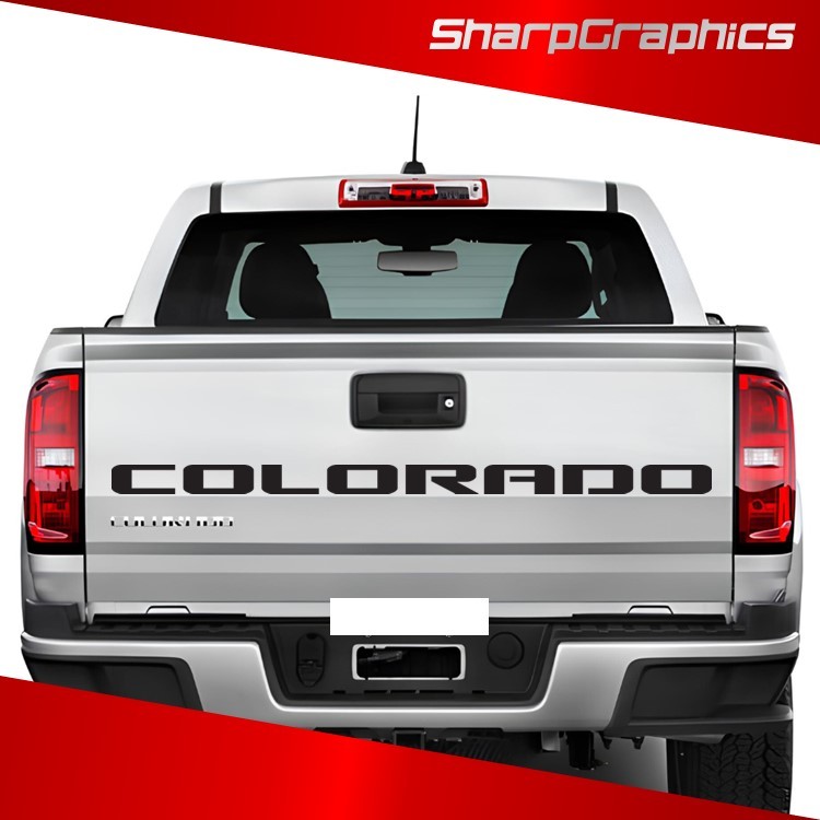 Chevrolet Colorado Trailboss Tailgate Sticker Decal | Shopee Philippines