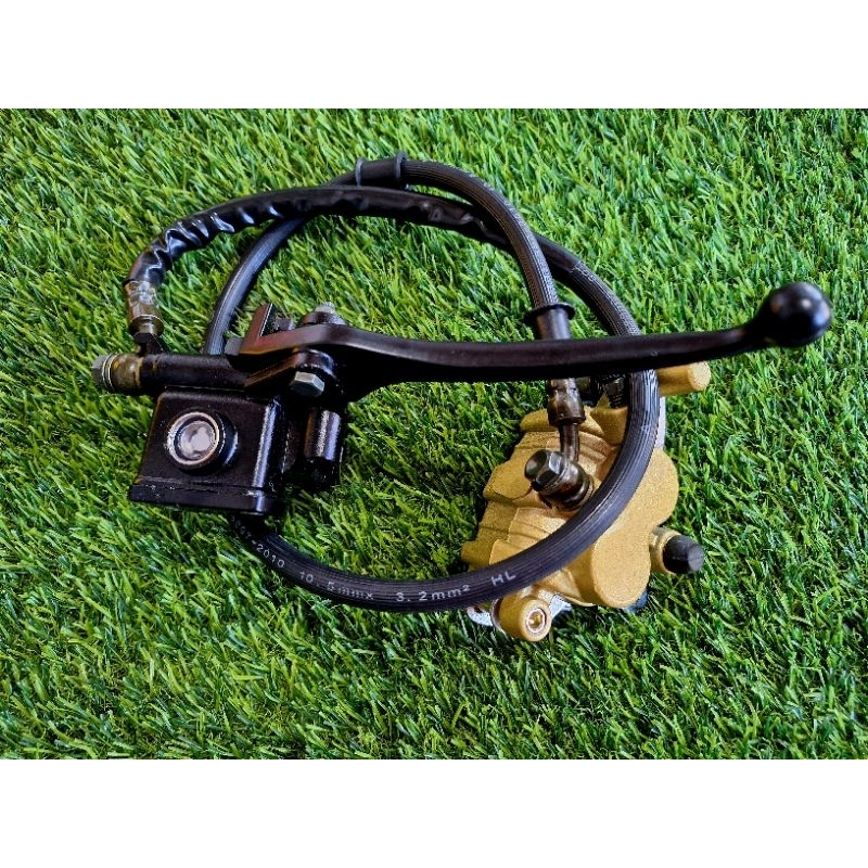 Wave 125 Caliper/Brakemaster Set(Fit to disc convertion bracket ...