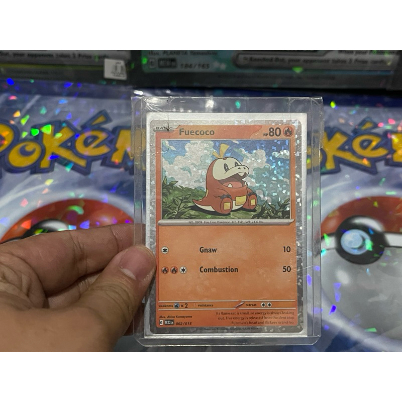 Fuecoco Mc Donalds Promo Card Pokemon Trading Card | Shopee Philippines