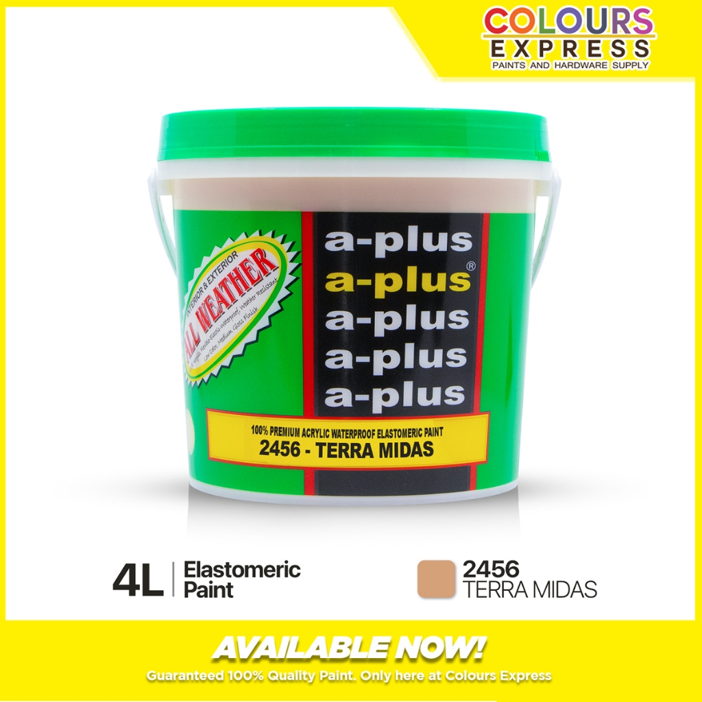 A-Plus All Weather 4L- 2456 Terra Midas for Interior & Exterior ...