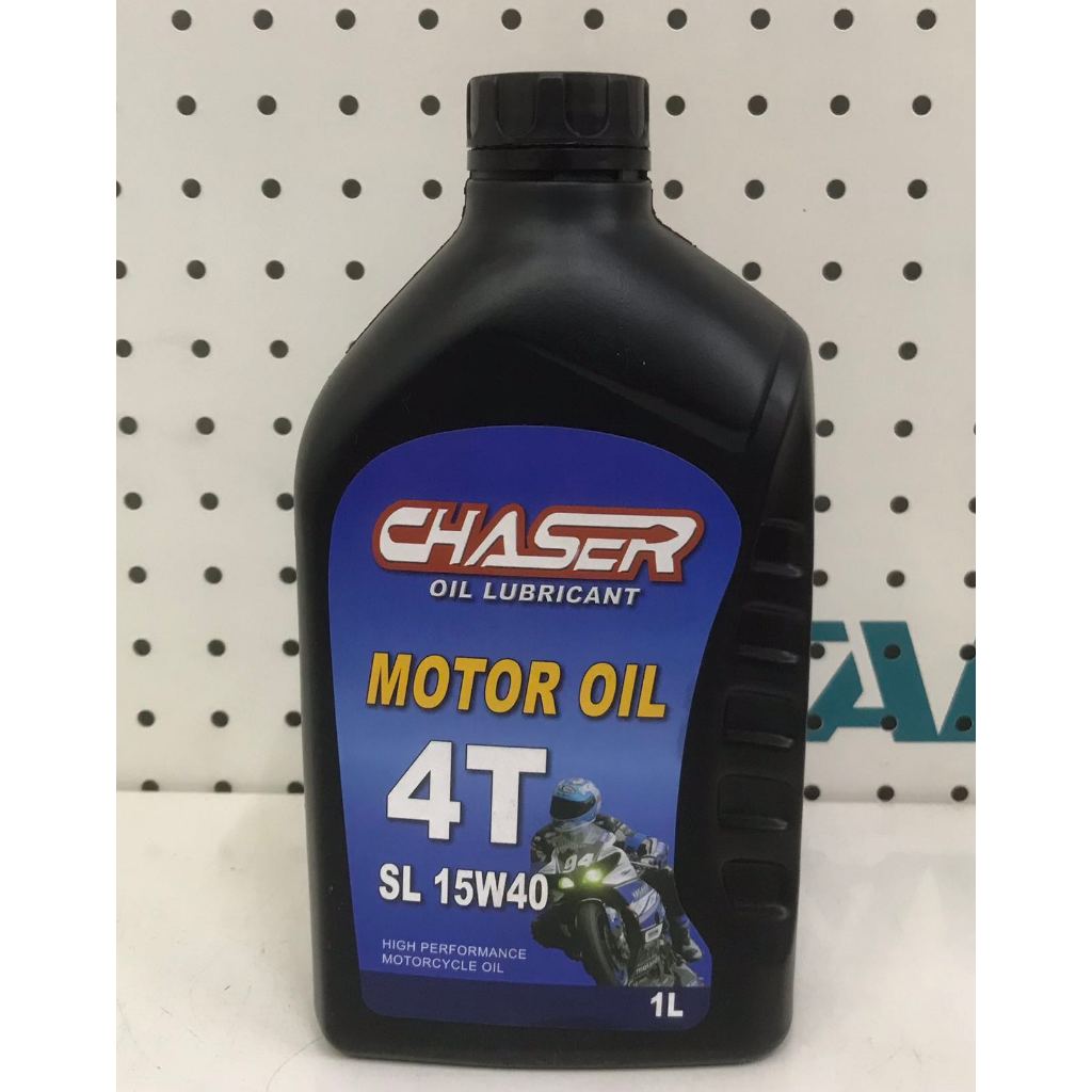CHASER Motor Oil 4T SL 15W40 | Shopee Philippines