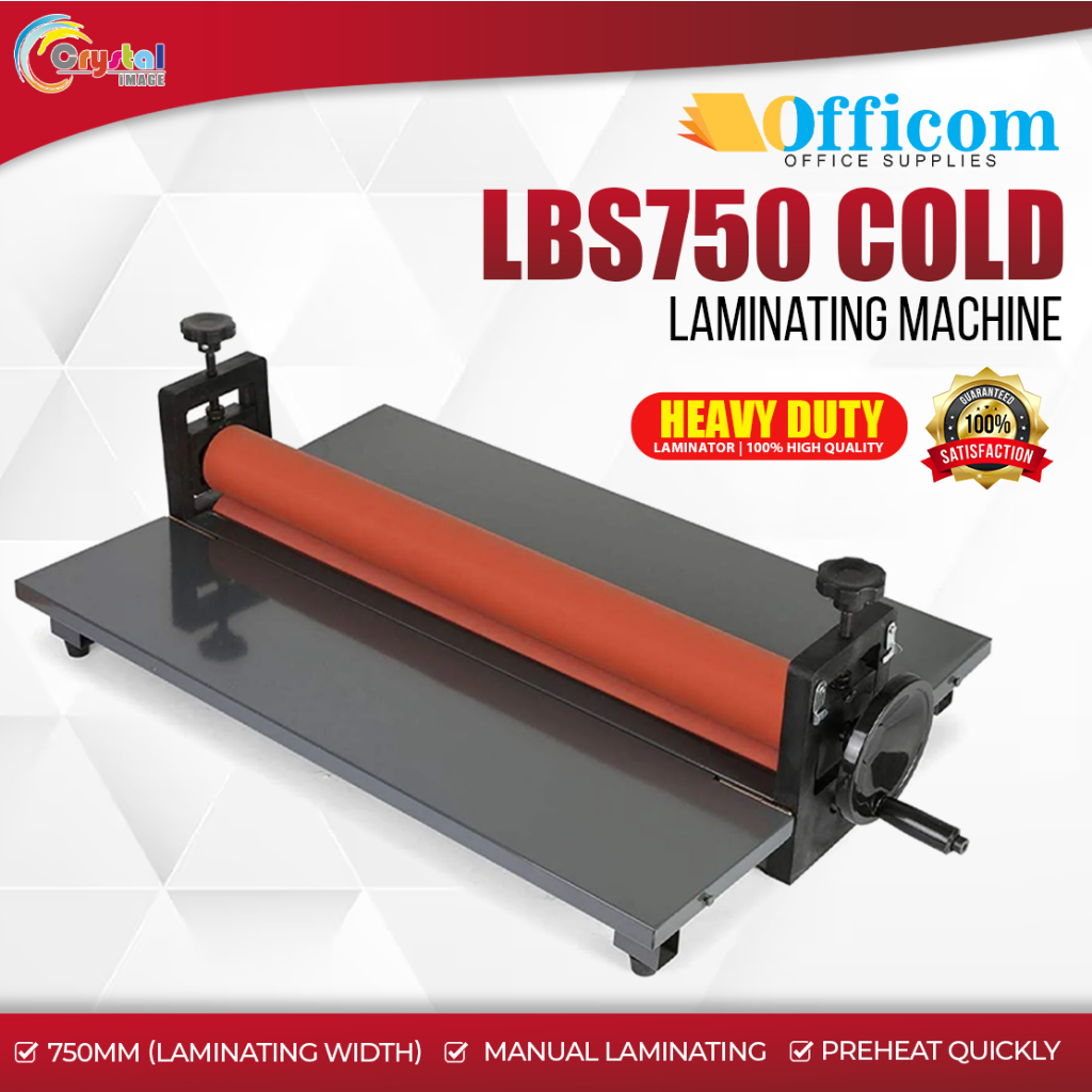 Manual Cold Laminating Machine LBS750 Heavy Duty Laminator (Cold ...