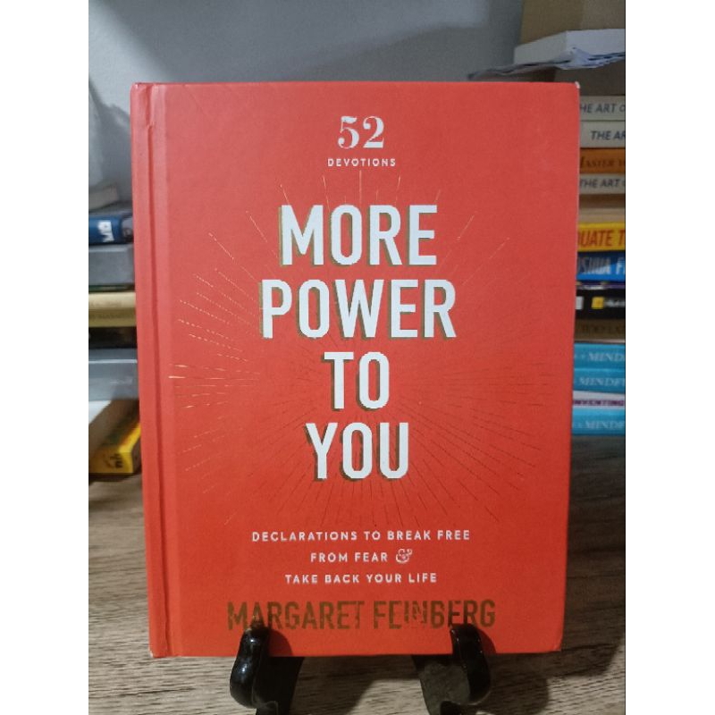 MORE POWER TO YOU: 52 DEVOTIONS by MARGARET FEINBERG (DELUXE HARDCOVER ...