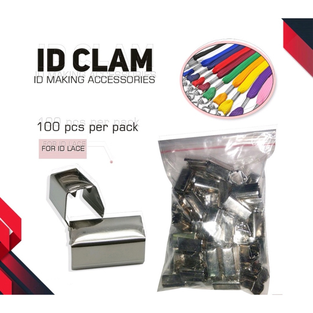 ID Clamp for ID Making (1000pcs per pack) | Shopee Philippines