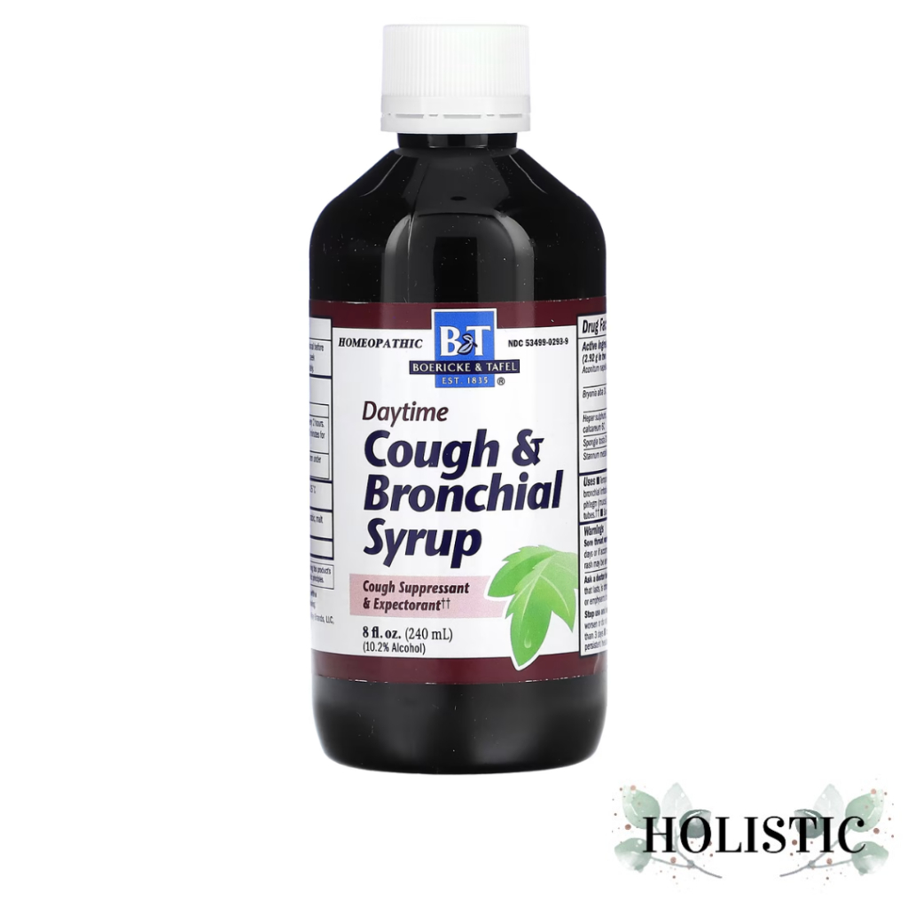 Holistic Care | Boericke & Tafel, Cough & Bronchial Syrup, Daytime, 8 ...