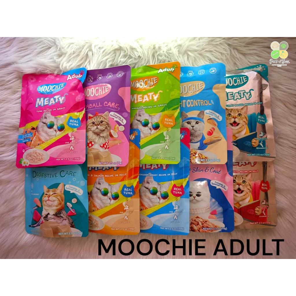MOOCHIE ADULT WET FOOD (70GRAMS) | Shopee Philippines