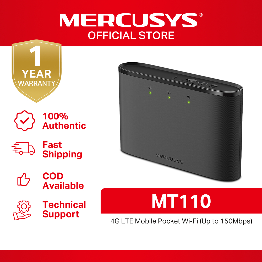 Mercusys Official Mt110 Openline 4g Lte Travel Pocket Wi