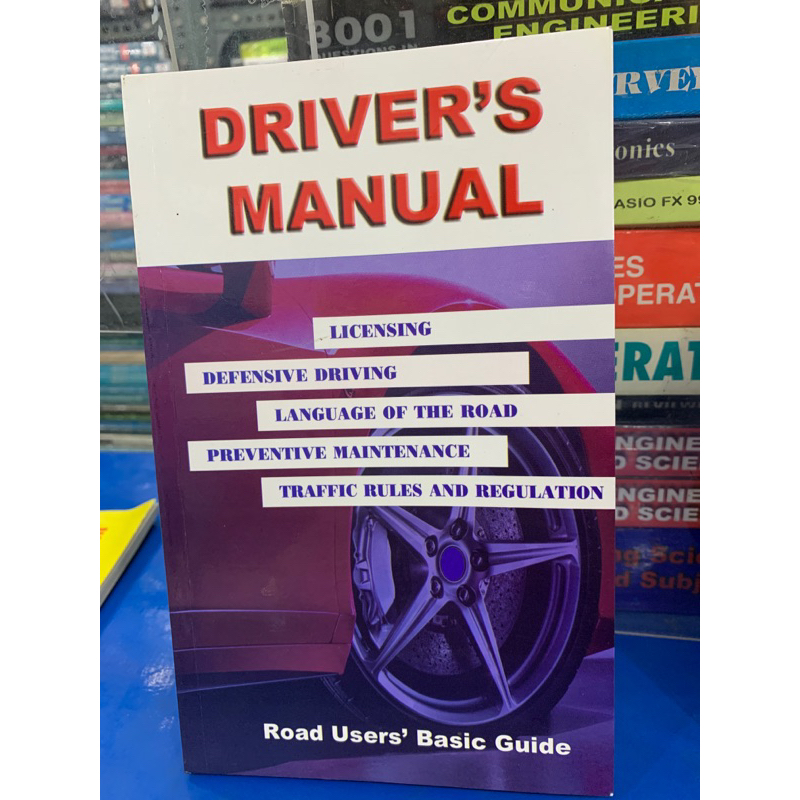 DRIVERS MANUAL Road user basic Guide | Shopee Philippines