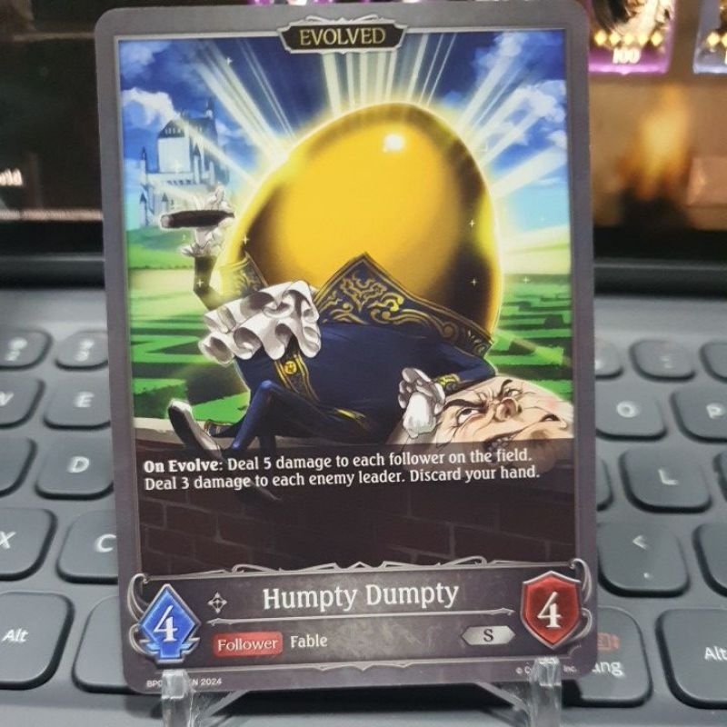 HUMPTY DUMPTY EVOLVED S BP03 SHADOWVERSE EVOLVE TCG ENGLISH | Shopee ...