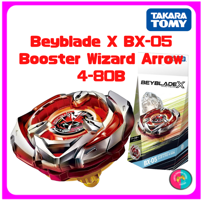 NEW BEYBLADE X BX-05 Booster Wizard Arrow 4-80B TAKARA TOMY Japanese JAPAN NEW [Direct from ...
